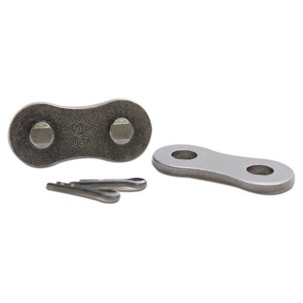 ShopIBT | Cottered Connecting Link, 2 Inch Pitch, 160 Chain, Carbon Steel