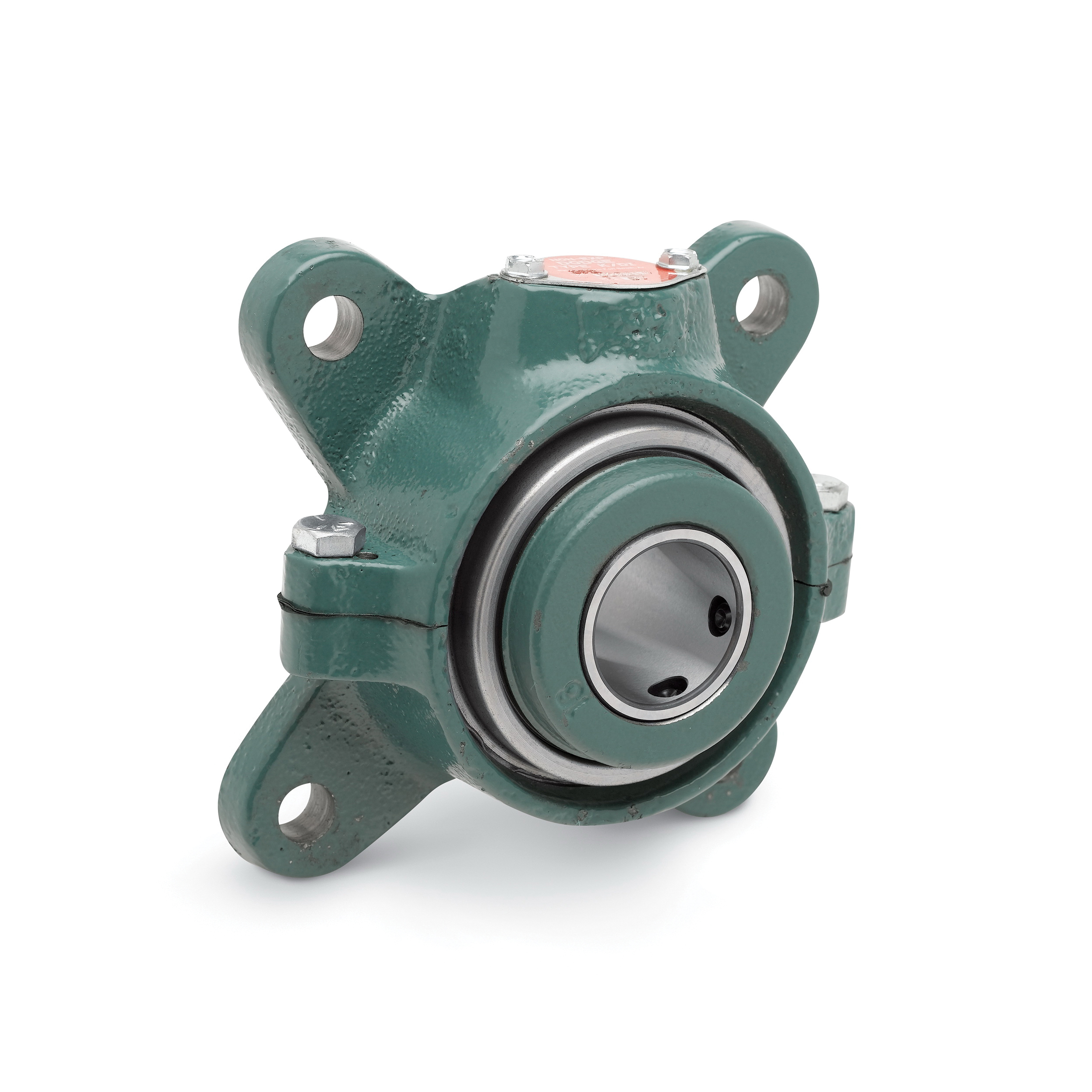 ShopIBT | Flange Mount Roller Bearing Unit, Double-Interlock Non ...