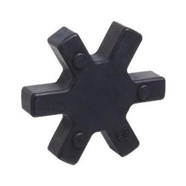 ShopIBT | Jaw Coupling Spider, AL/L110 Size, Solid, Nitrile, Black